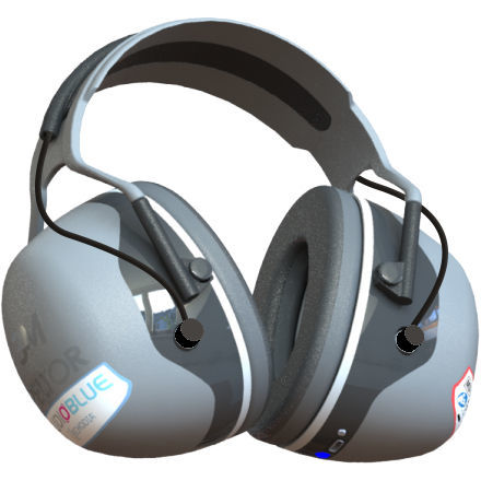 Bluetooth audiometry headphones - Audioblue - Echodia