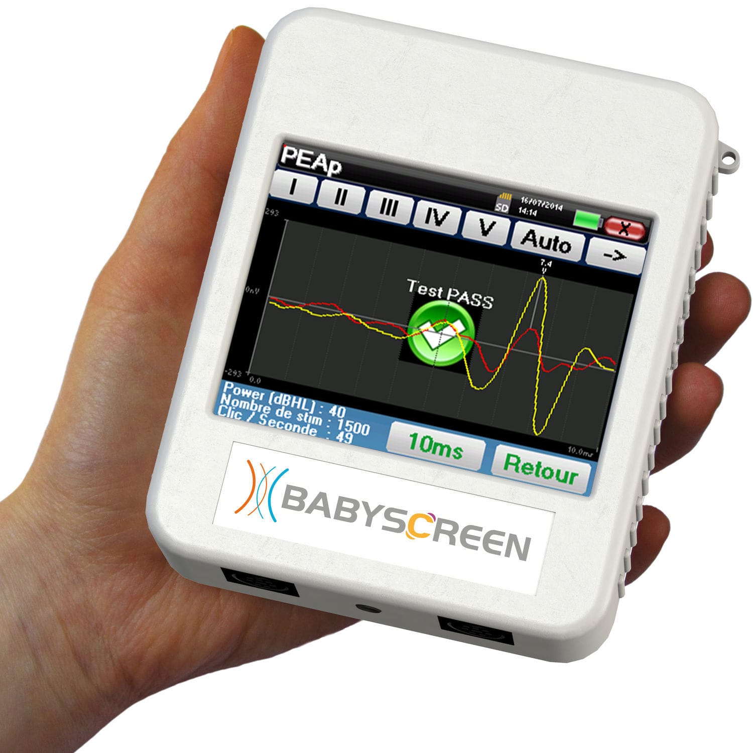 OAE screening system - BABYSCREEN - Echodia - ABR screening system ...