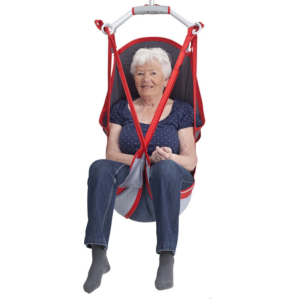 Patient lift sling - 1720200 - Etac - with head support