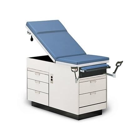 Pneumatic examination table - 4423 - Hausmann - fixed-height / with ...