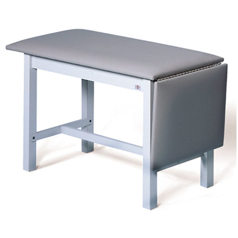 Manual examination table - 4012 - Hausmann - fixed-height / 2 sections