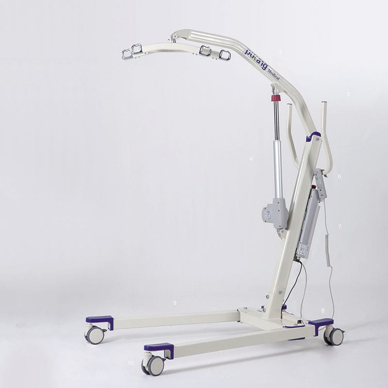 Electric patient lift - DE-1 - Hebei Pukang Medical Instruments - on ...
