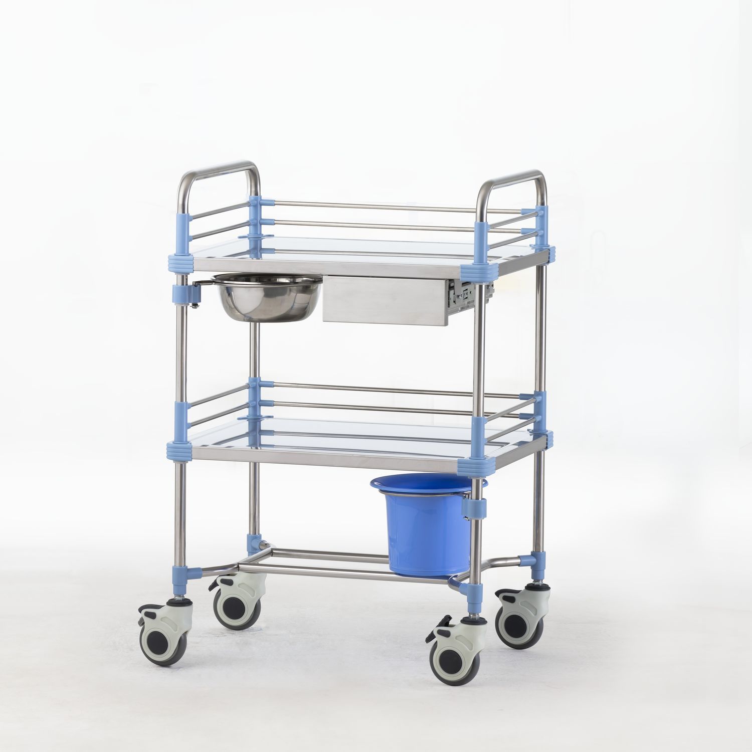 Medical trolley - F-17 - Hebei Pukang Medical Instruments - for general ...