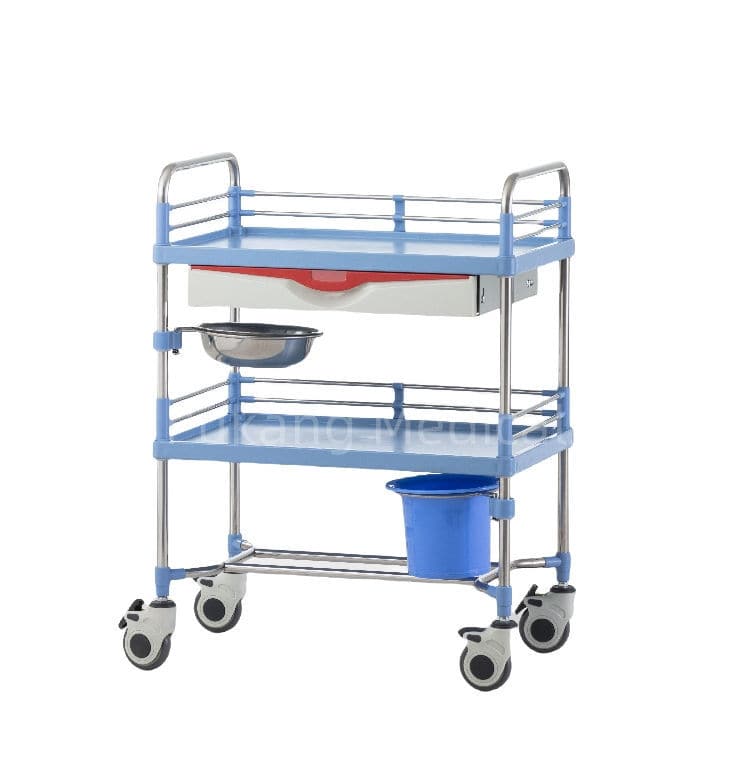 Medical trolley - F-16 - Hebei Pukang Medical Instruments - for general ...