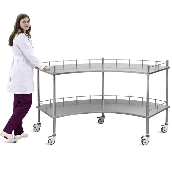 Medical trolley - SKH005 - Jiangsu Saikang Medical Equipment - for ...