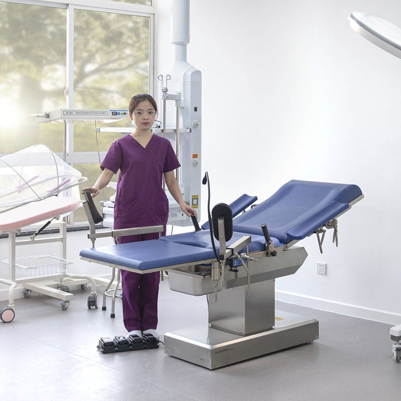 Gynecological examination table - A99-13 - Jiangsu Saikang Medical ...