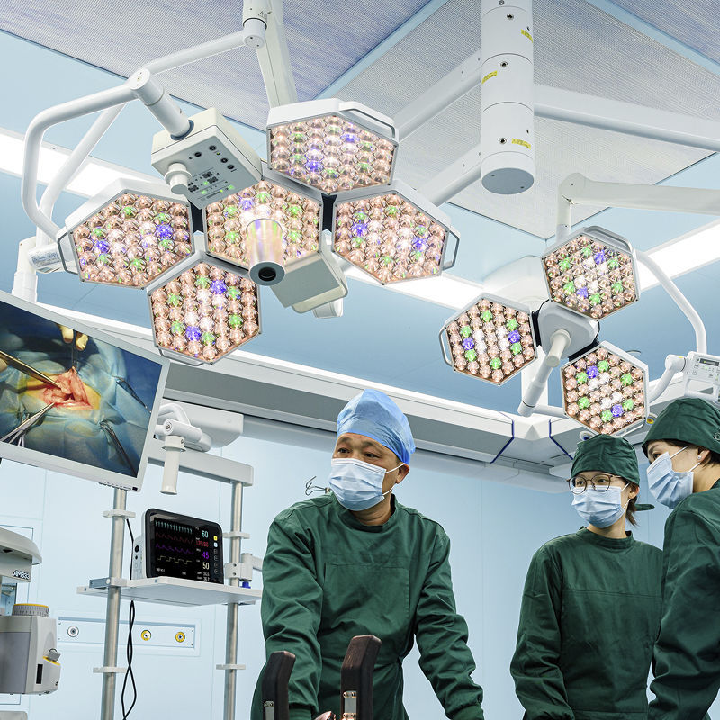 Ceiling-mounted surgical light - SK-LLD0503E - Jiangsu Saikang Medical ...
