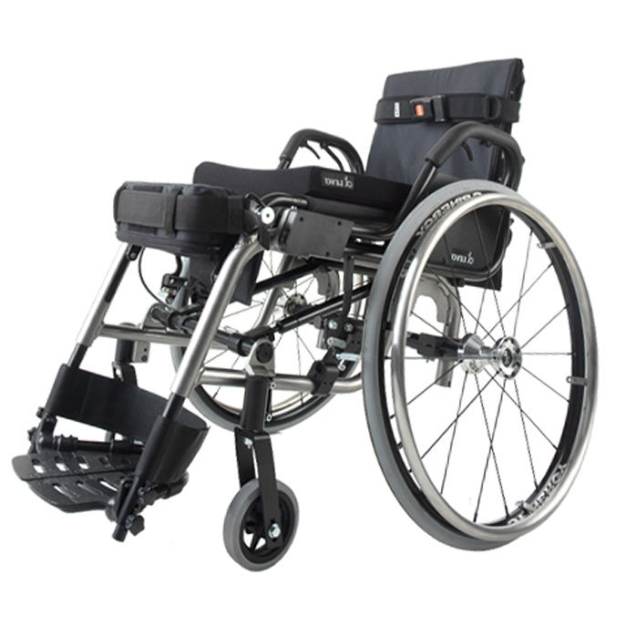 Active wheelchair - LAE - LEVO AG - outdoor / indoor / folding