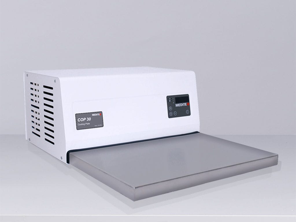 Microtome cooling plate - COP 30 - MEDITE Medical - paraffin