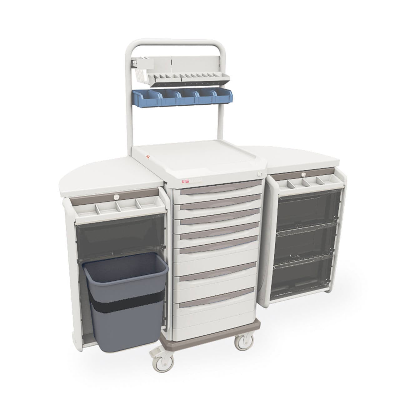 Medical trolley - SXRSDCMED - InterMetro - medication / transport ...