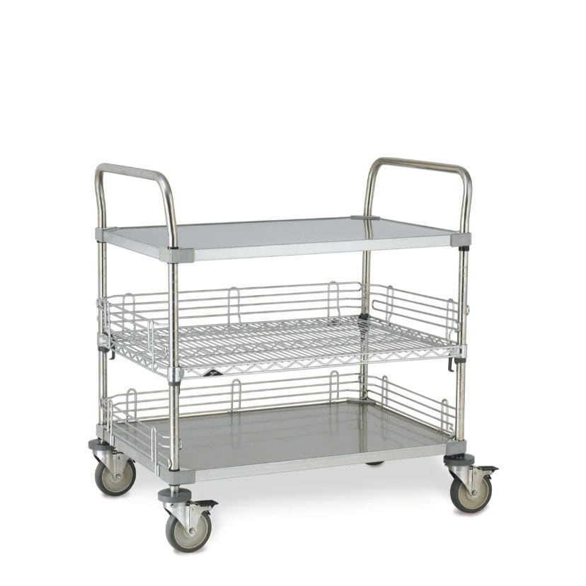 Medical trolley - CASE-OL36H - InterMetro - for general purposes ...