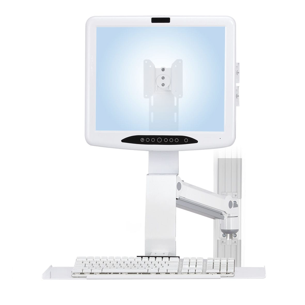 Articulated support arm - HM-B8615 - Modern Solid Industrial - height ...