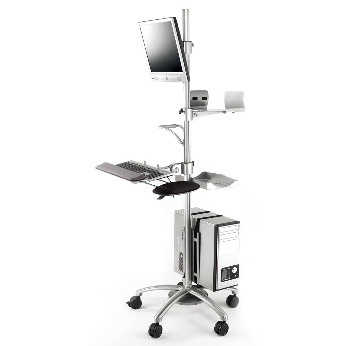 Medical computer workstation - PA-2 series - Modern Solid Industrial ...
