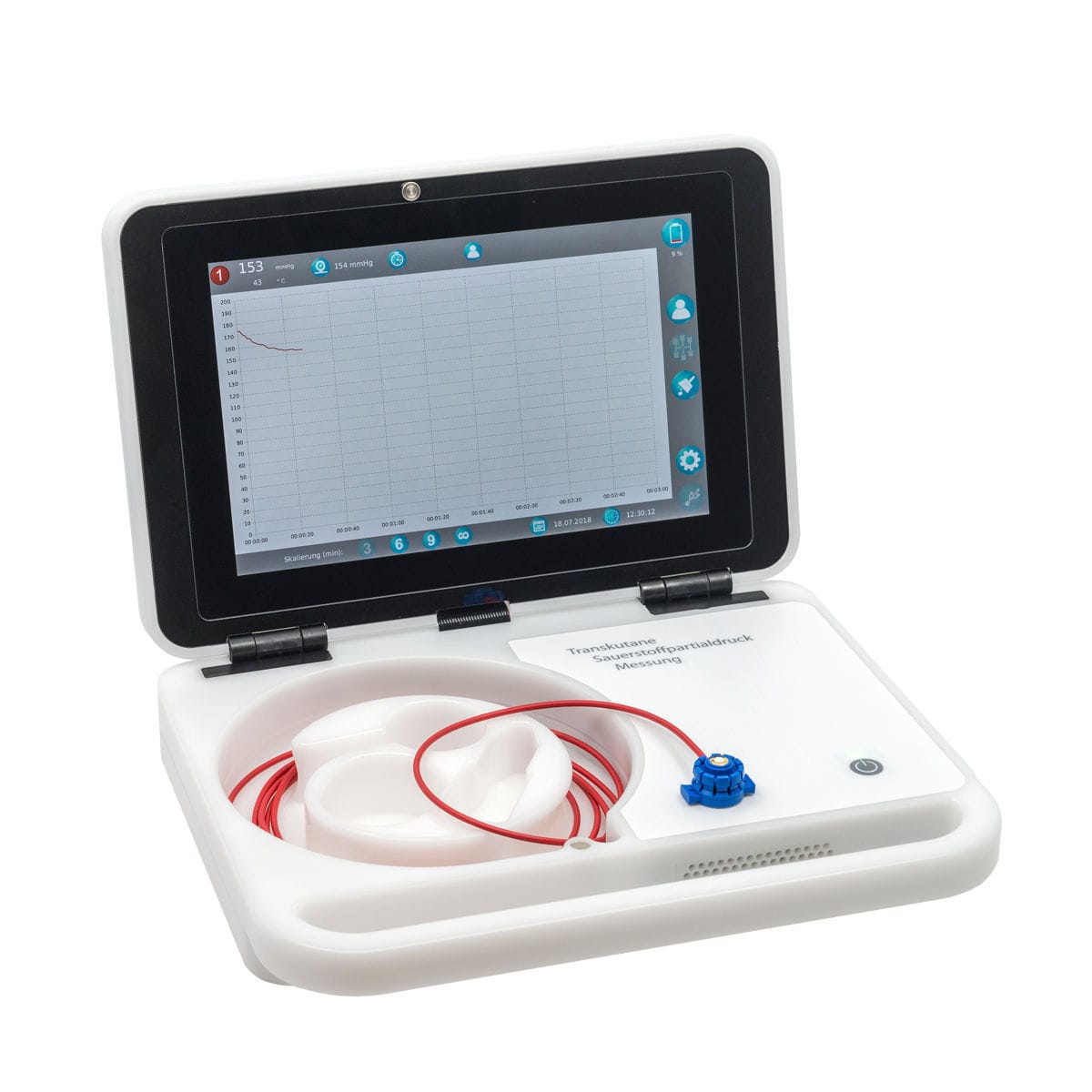 Portable patient monitor - TCP-801.000 - Moor Instruments - compact ...