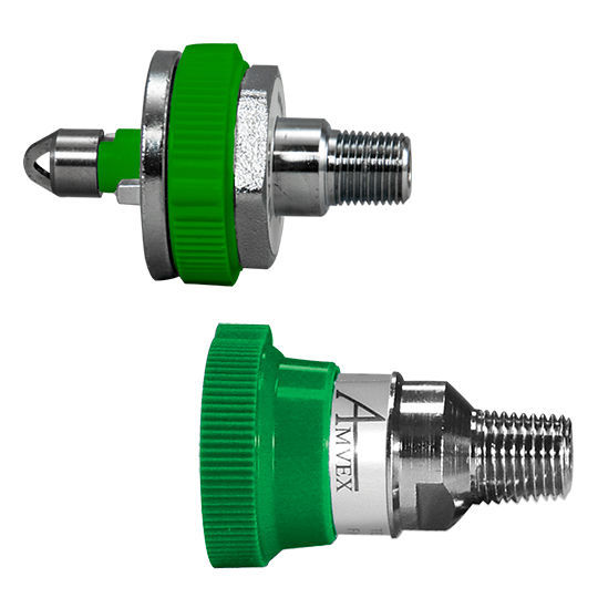 Male connector - U - Ohio Medical - for medical gas