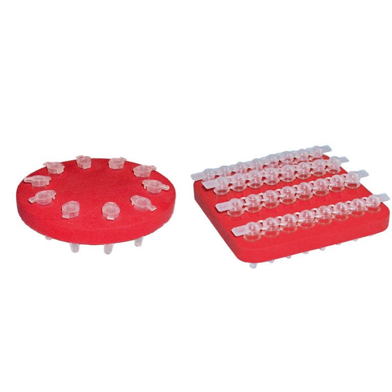 Laboratory microtube rack - 61 14 20 series - Ratiolab