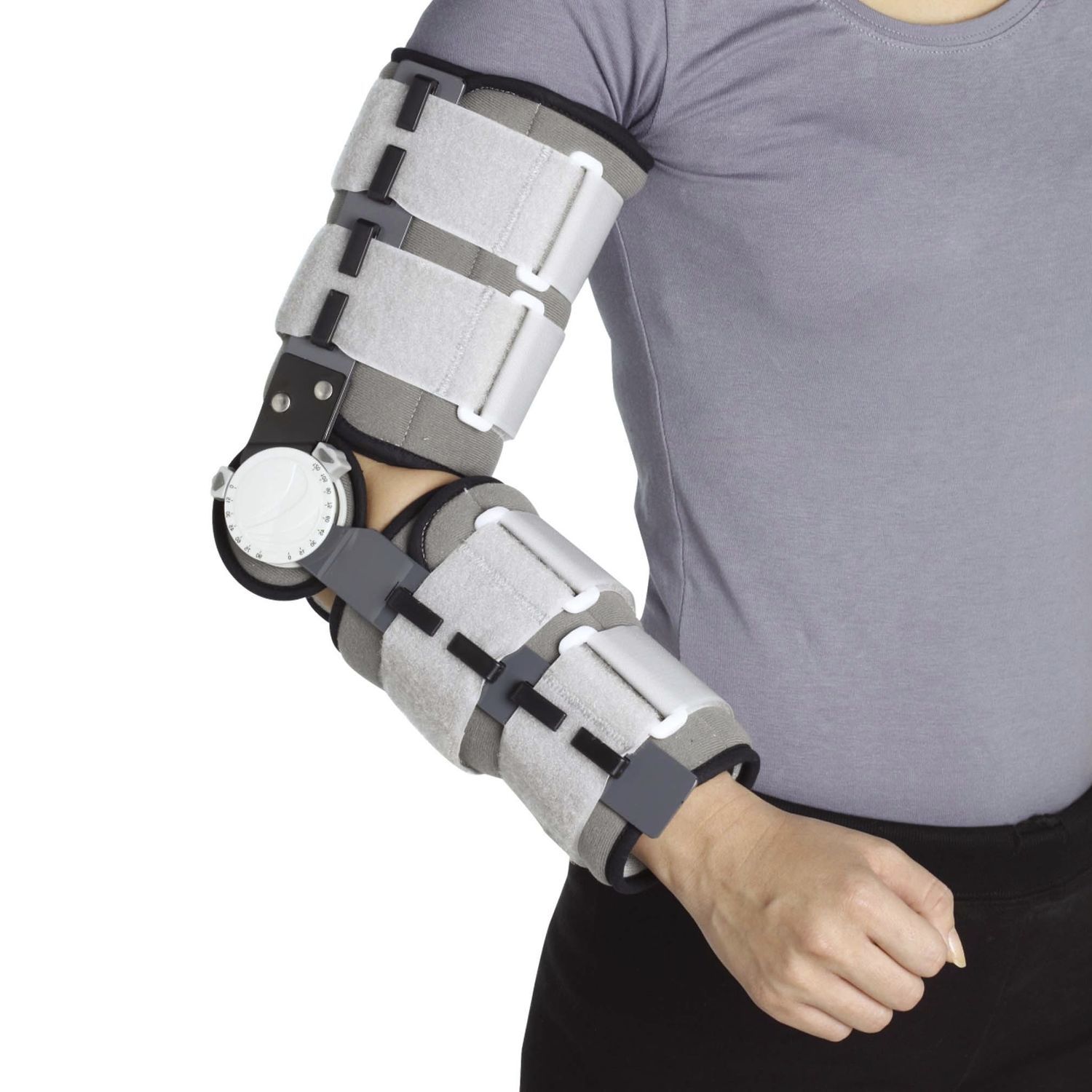 Elbow orthosis - O3-003 - Rehan International - articulated