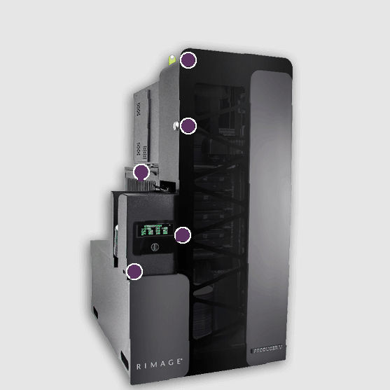 CD burning system - PRODUCER™ V 8300 - Rimage EMEA GmbH - DVD / Blu-Ray ...