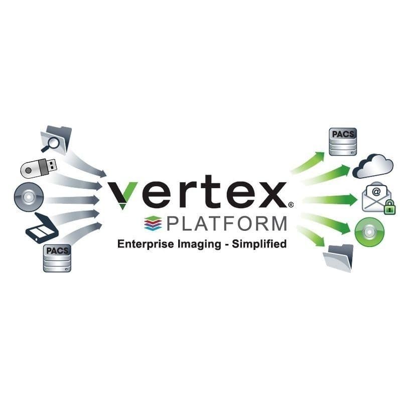 Image sharing platform - Vertex Platform - Rimage EMEA GmbH - data management / patient data ...
