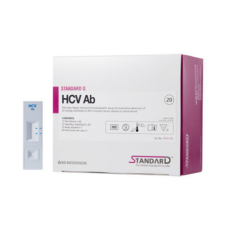 Hepatitis C assay kit - STANDARD Q 09HCV10B - SD BIOSENSOR. INC - HCV ...