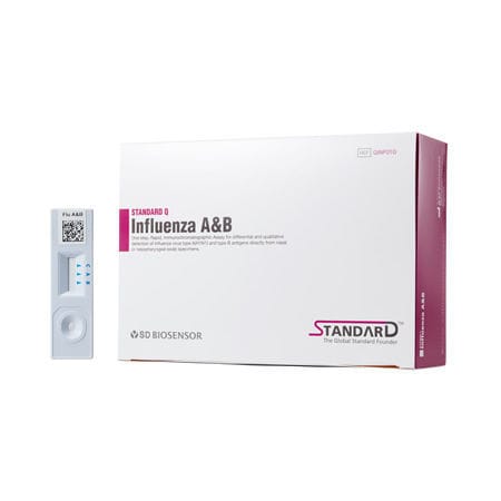 Flu assay kit - STANDARD Q 09INF20B - SD BIOSENSOR. INC - influenza B ...