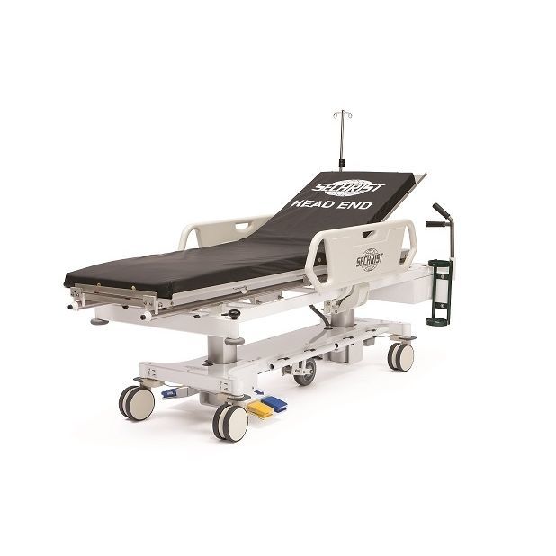 Stretcher on casters - E-Gurney - Sechrist Industries - height-adjustable