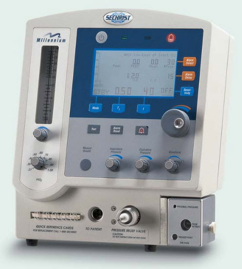 Resuscitation ventilator - Millennium® - Sechrist Industries - infant ...