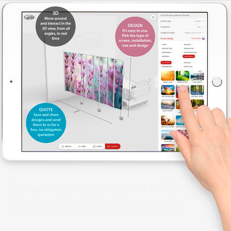 Hospital screen design software - EasyScreenDesign - Silentia - medical