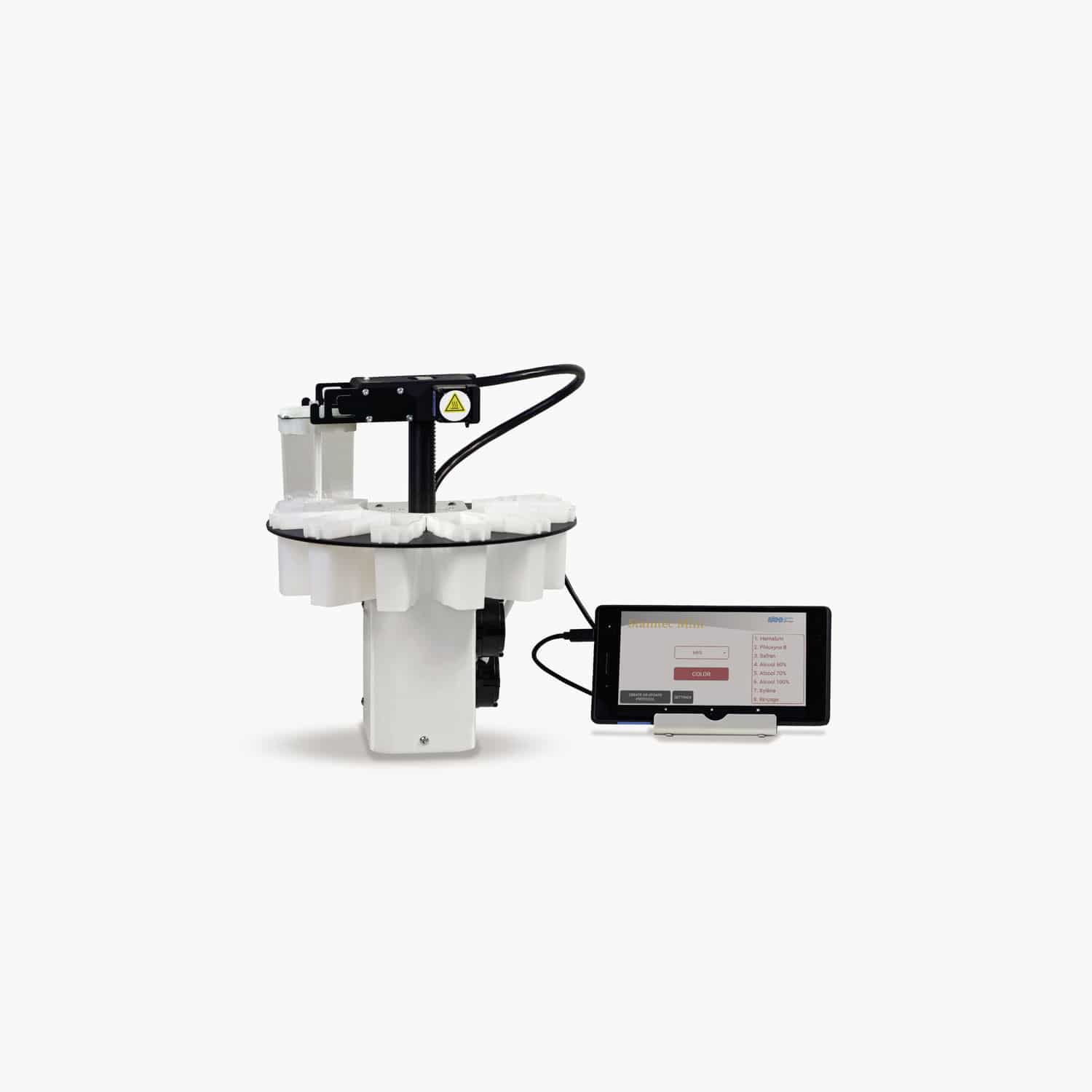 Staining tank - Staintec Mini - SLEE medical GmbH