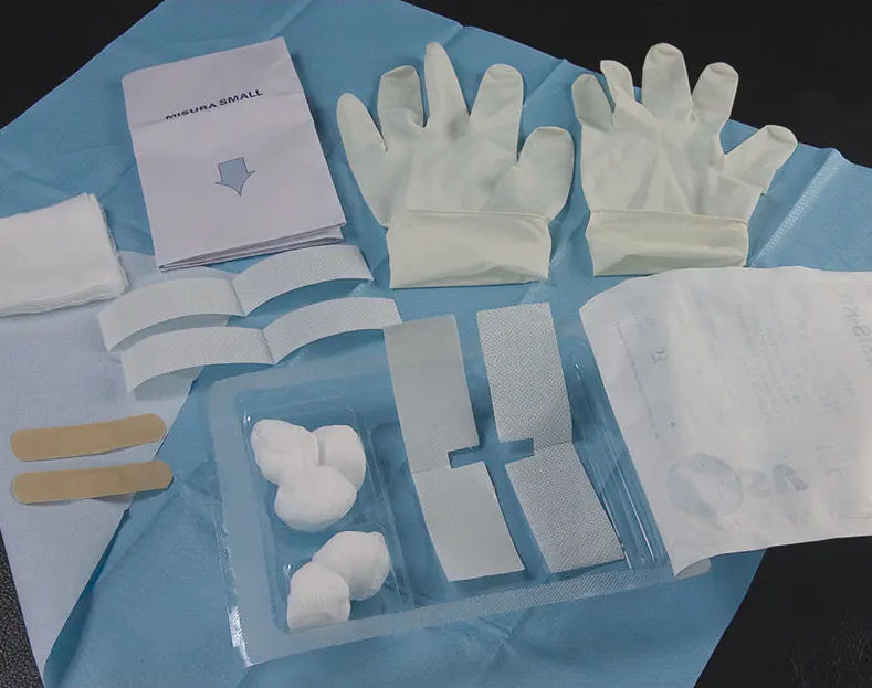 Dressing medical kit - SMD-270805 - Suzhou SunMed - with glove
