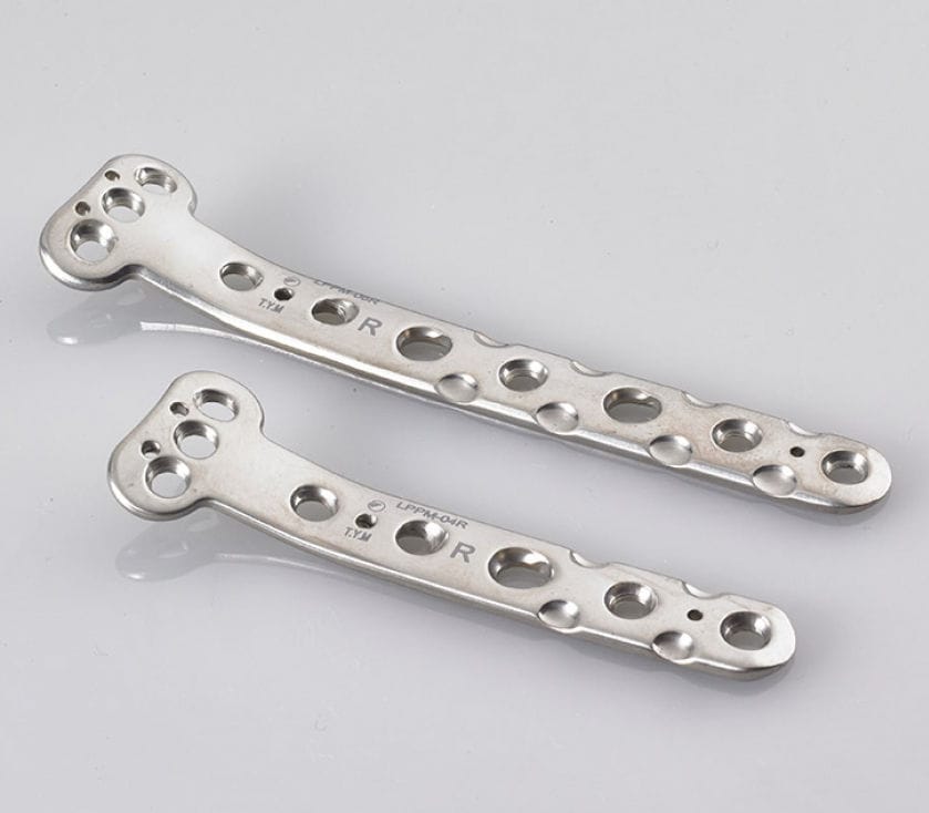 Tibia compression plate - Taeyeon Medical - proximal / medial / locking