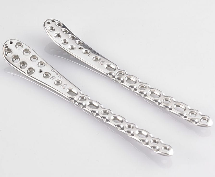 Tibia compression plate - Taeyeon Medical - distal / medial / locking