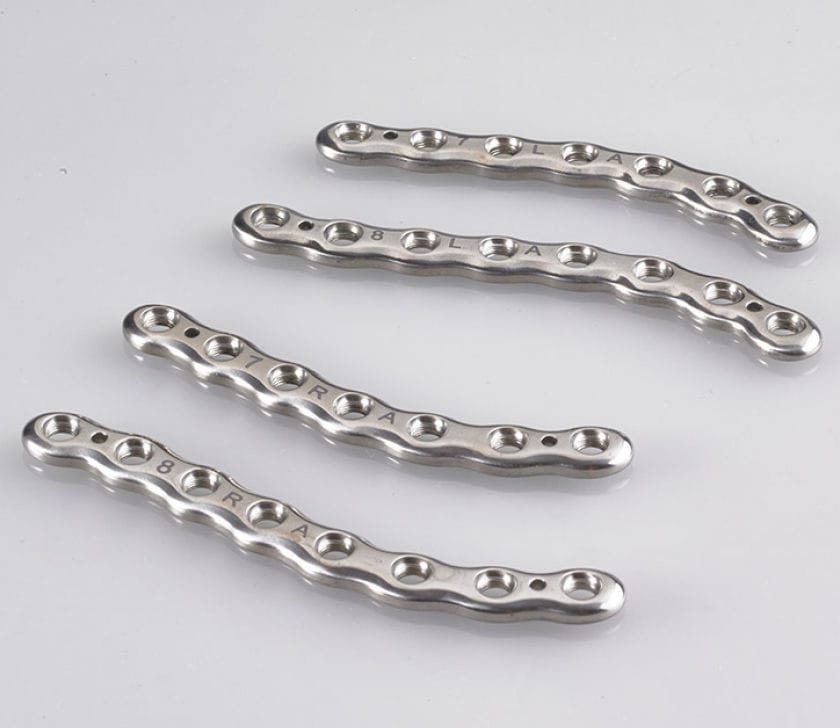 Clavicle compression plate - Taeyeon Medical - locking / metallic