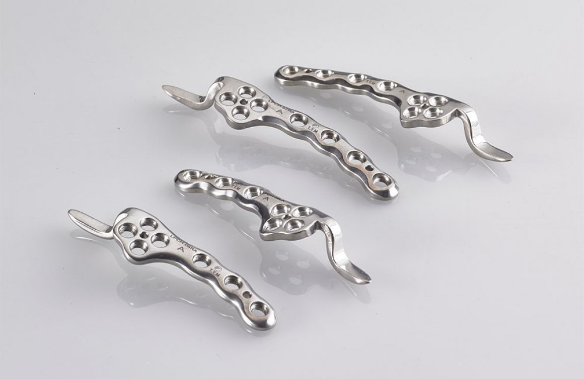Clavicle compression plate - Taeyeon Medical - locking / metallic