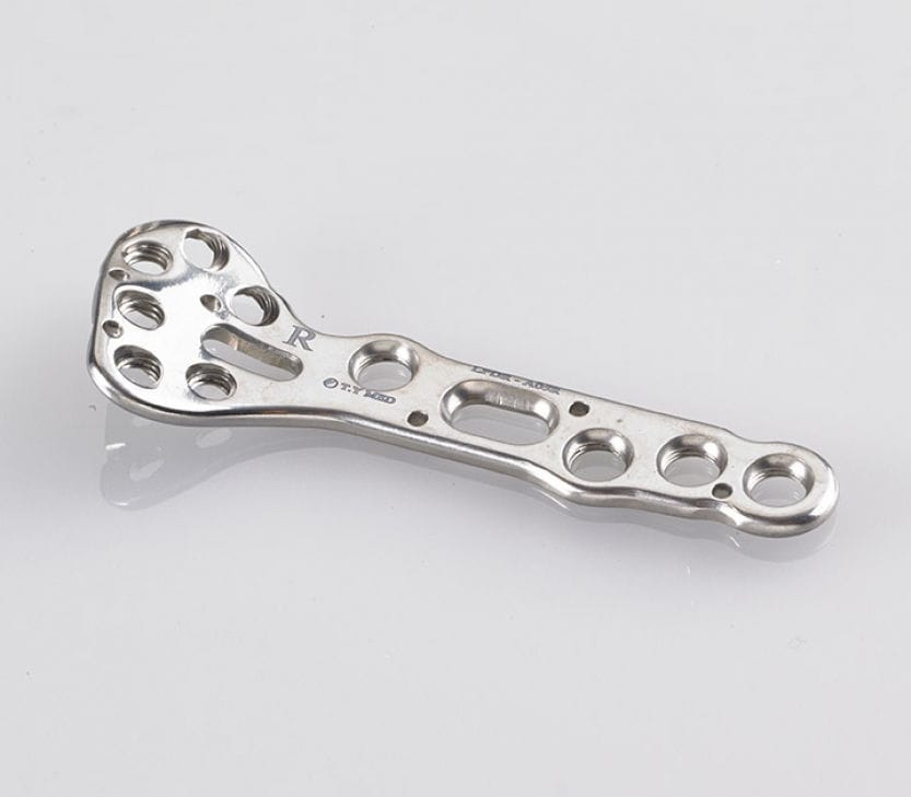 Radius compression plate - Taeyeon Medical - distal / locking / metallic