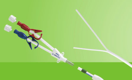 Hemodialysis catheter - Arrow® Cannon® - Teleflex Medical - jugular ...
