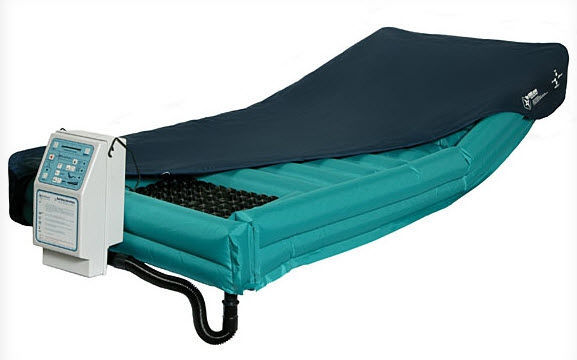 Low air loss mattress overlay - HybridSelect® - ROHO - anti-decubitus ...