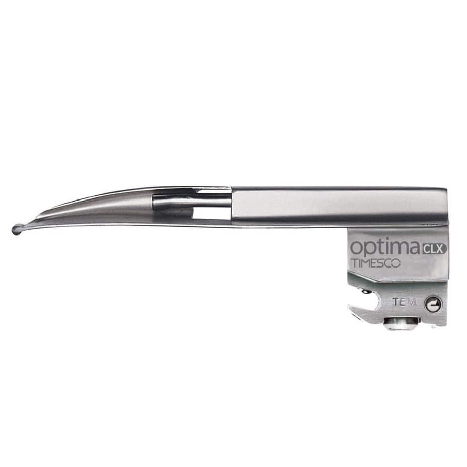 Seward laryngoscope blade - 2970.240.10 - Timesco - metal / fiber optic