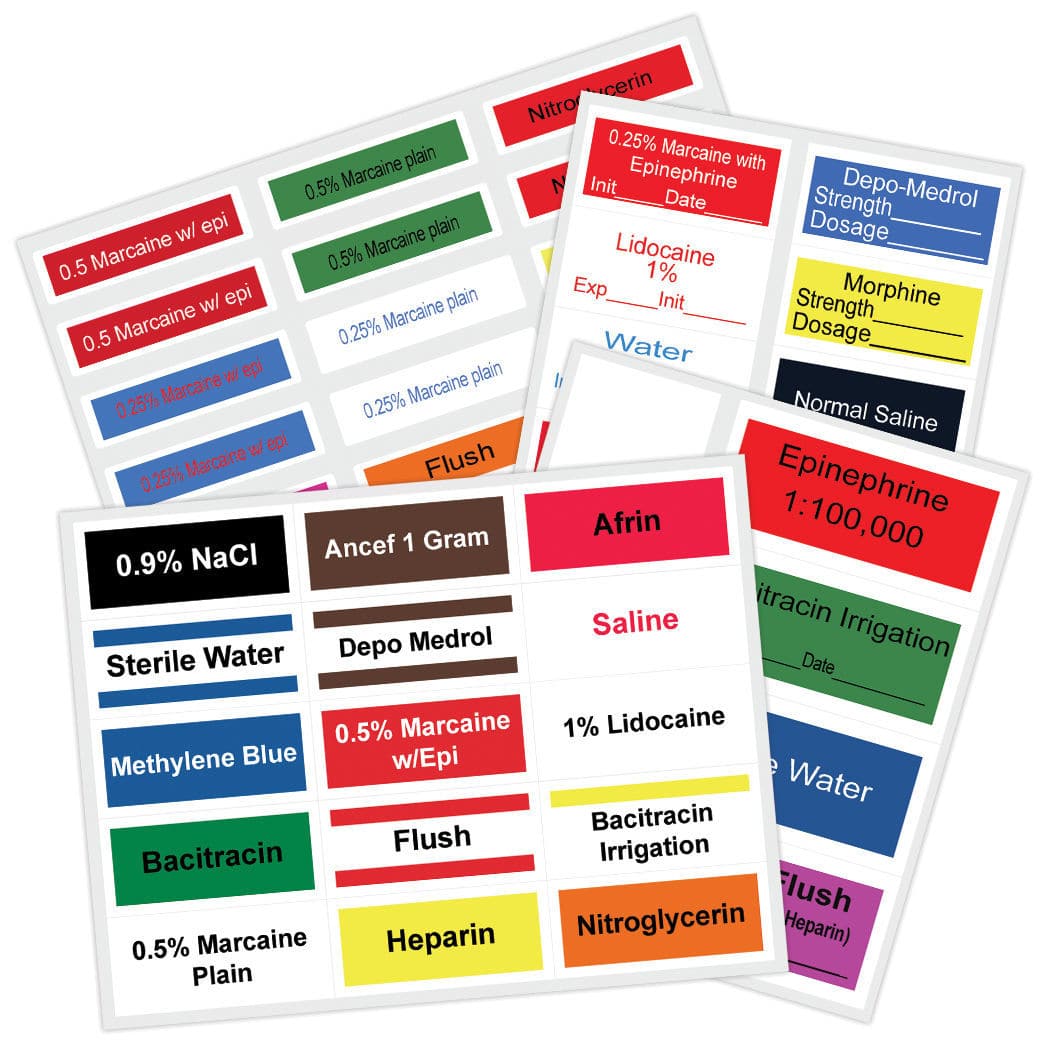 Medication box label - Xodus Medical