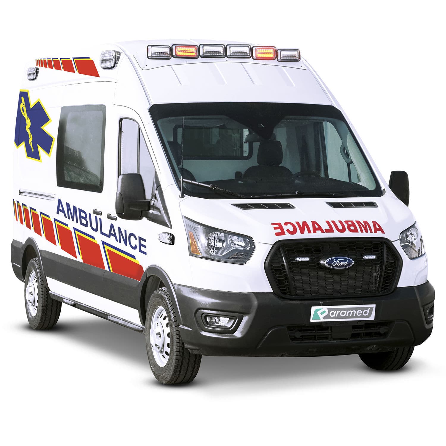 Type B ambulance - eaft - Paramed International - van / with oxygen ...