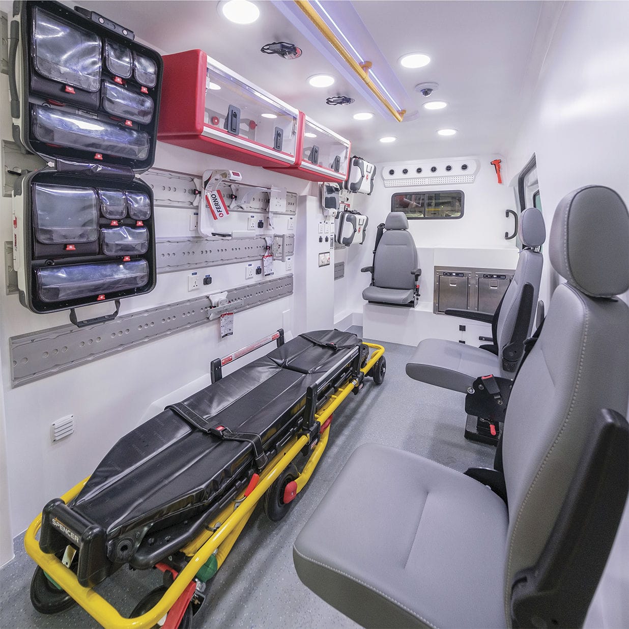 Ambulance Cab Interior What Materials Are Used To Make An Ambulance?