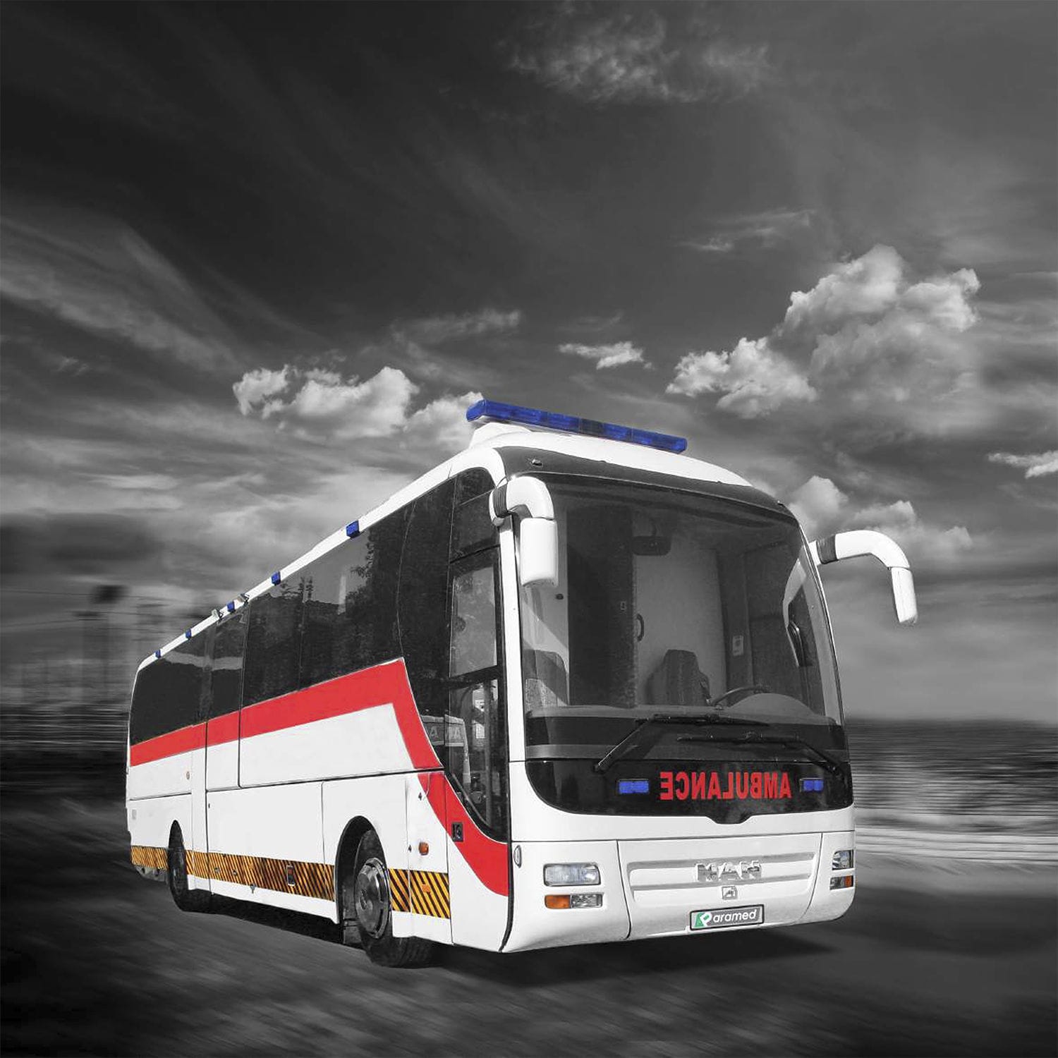 Emergency medical ambulance - smuba - Paramed International - transport ...