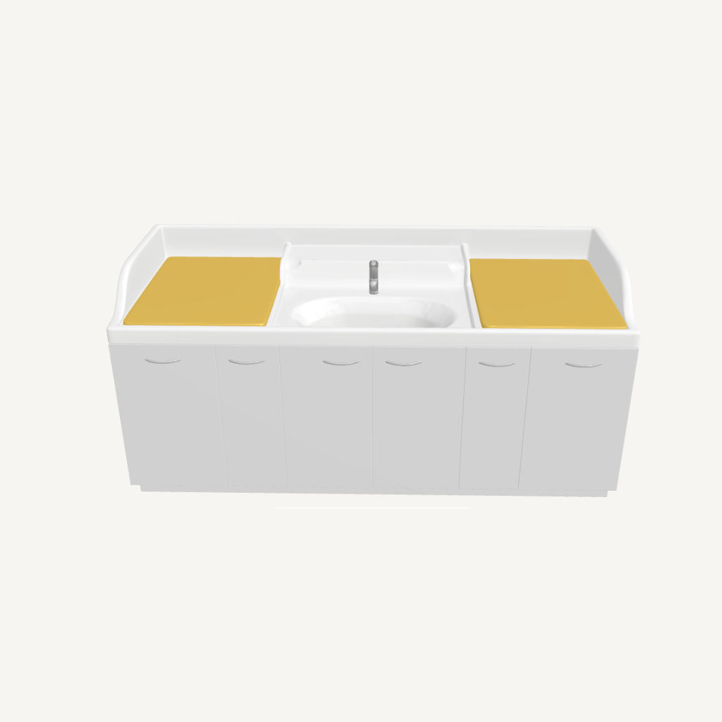 Changing station - STANDCRÈCHE 220 BATH - Loxos