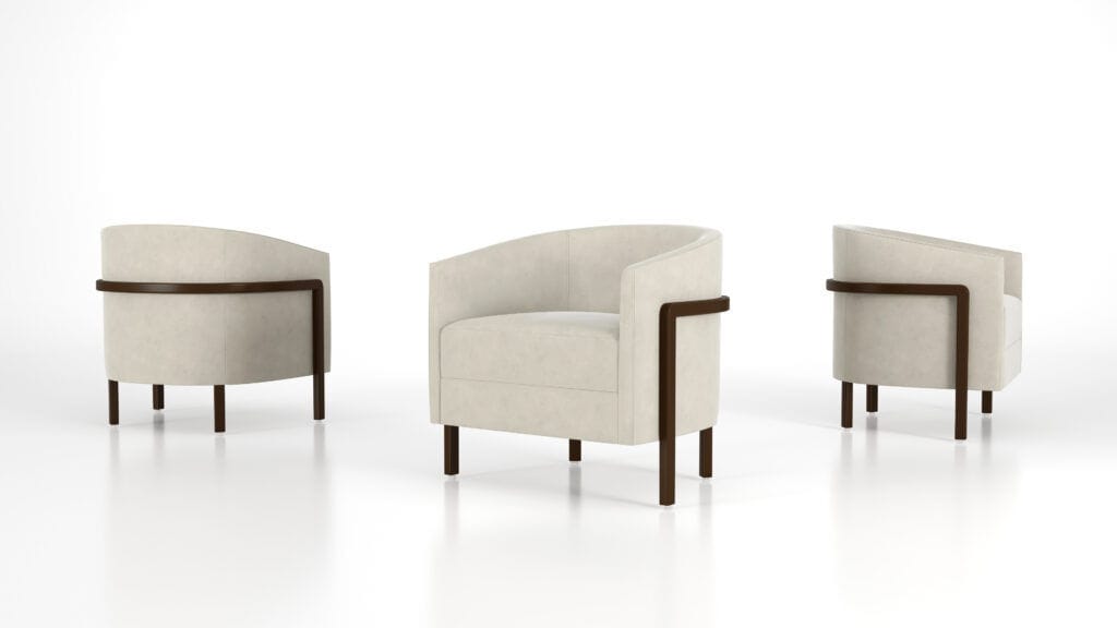 Chair with armrests - Amara - Kwalu