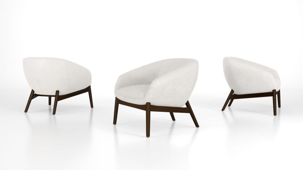 Chair with armrests - Padua - Kwalu