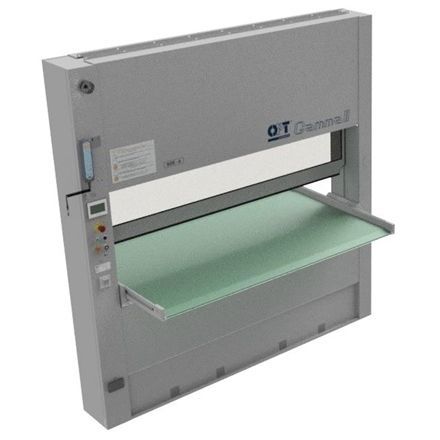 Fixed patient transfer unit - Gamma/2 - OPT SurgiSystems - with window