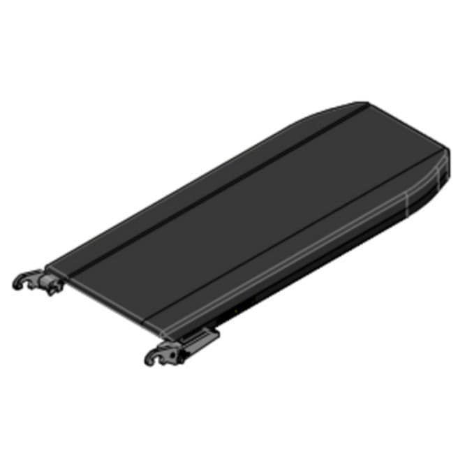 1-section operating table top - 9933060 - OPT SurgiSystems - radiolucent