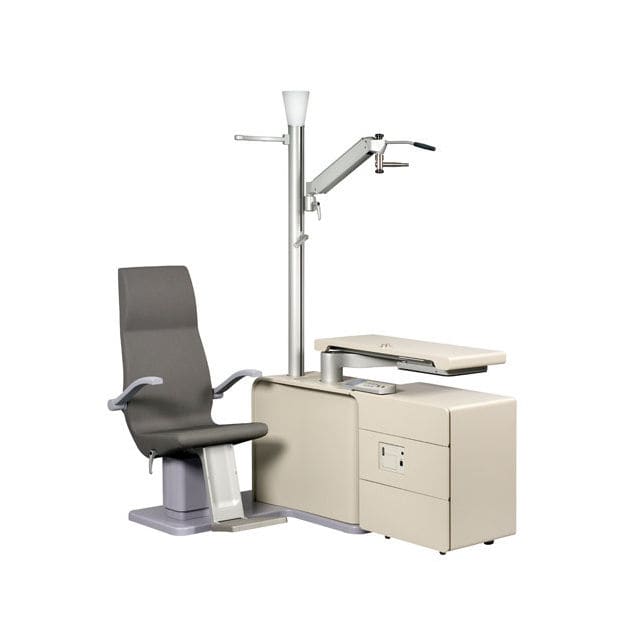 Ophthalmic workstation - IS-600III - Topcon Healthcare - with chair ...