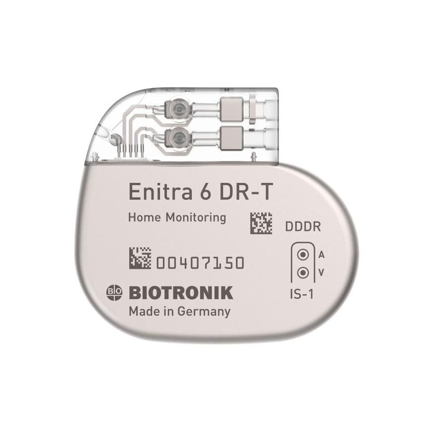 MRI-compatible pacemaker - Enitra 6 DR-T - Biotronik - dual-chamber