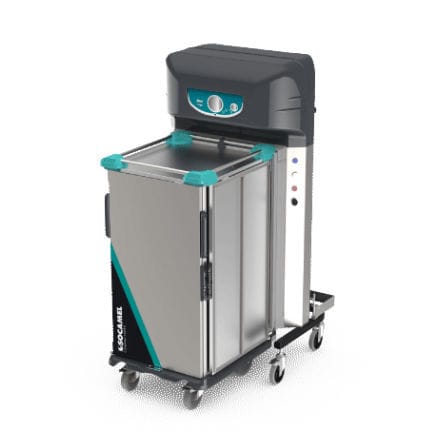 Medical trolley - HEATFLOW TRAYSERV - Socamel Technologies - dish ...